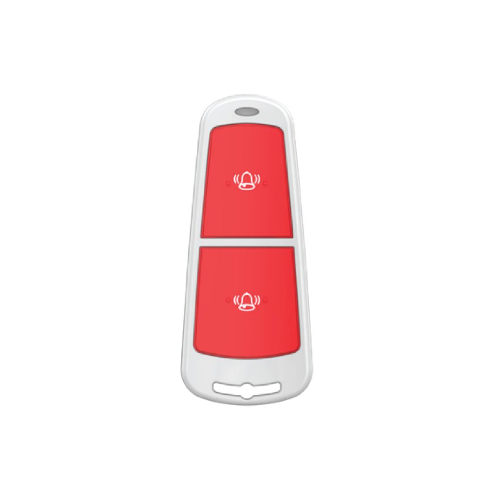 Wireless panic button with 2 buttons – MSL Hikvision Mauritius